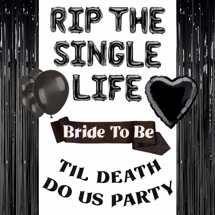 Til Death Do Us Party Hen Party Theme | RIP The Single Life – Team Hen