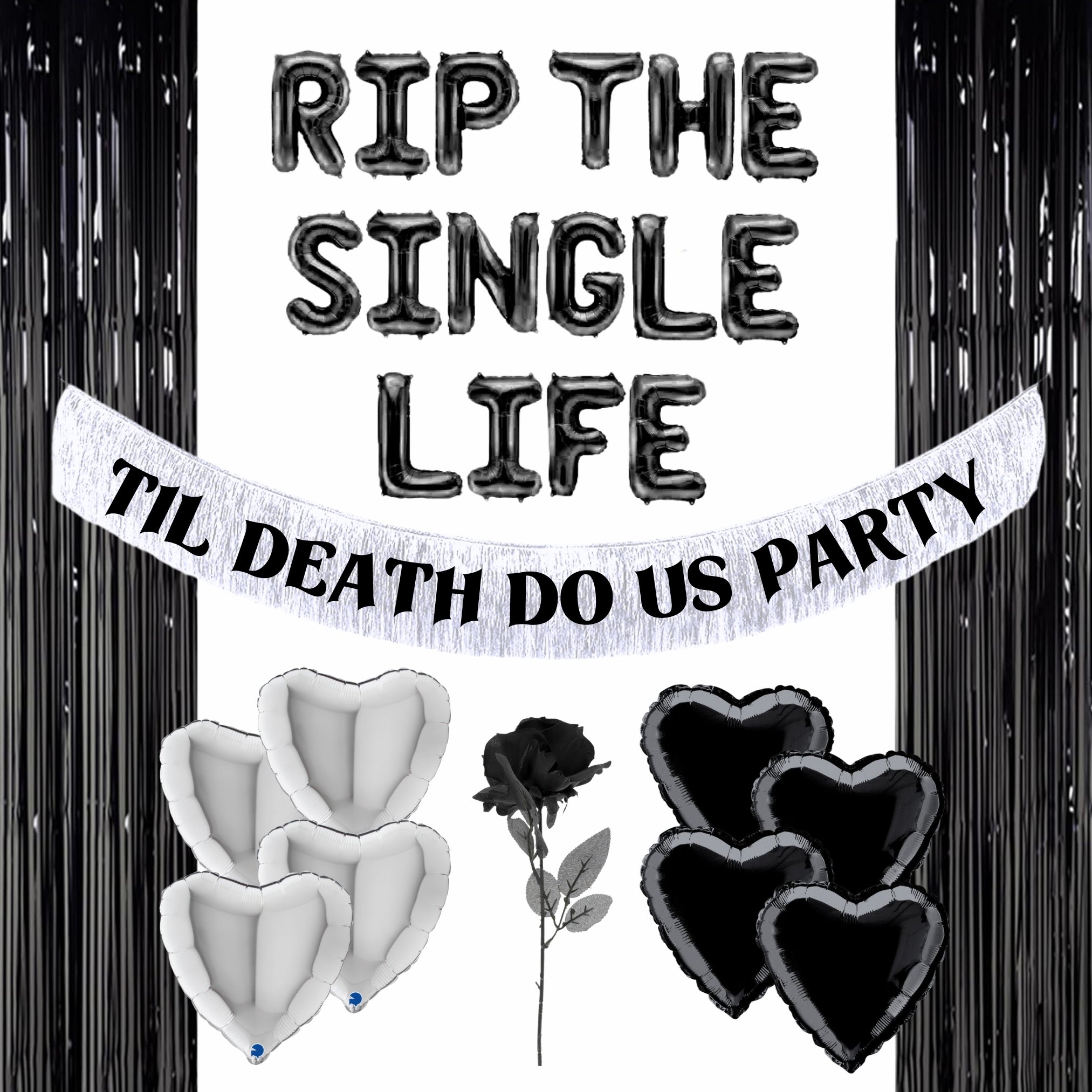 Til Death Do Us Party Decoration Set | Team Hen UK Party Essentials