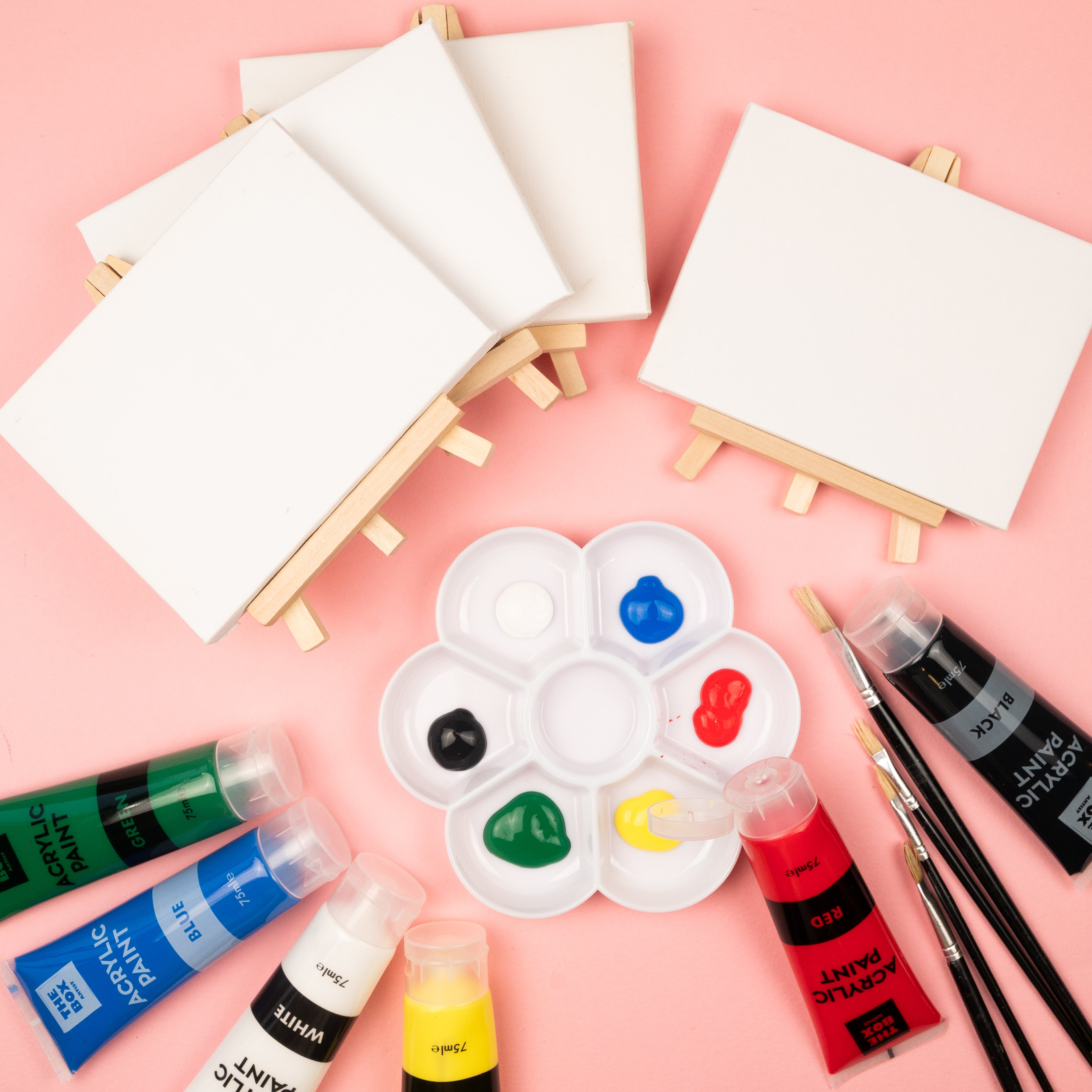 Hen Party Paint & Sip Set | 4 Persons – Team Hen